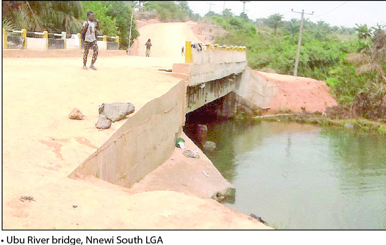 Ozubulu: Excitement as foundation fixes 40-year-old bridge – The Sun ...