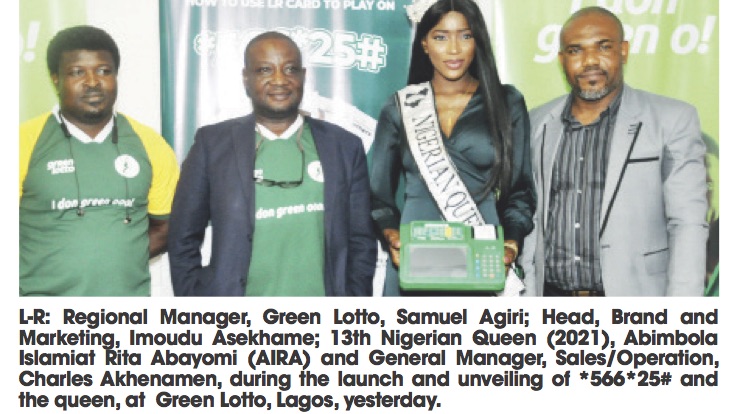 Green Lotto Launches 566 25 USSD Code On All Networks The Sun Nigeria Green Lotto Launches 566 25 USSD Code On All Networks The Sun Nigeria