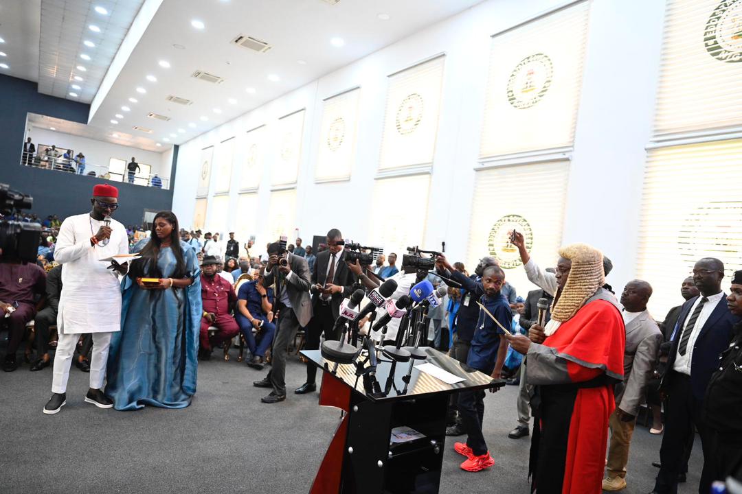 Marvellous Omobayo Sworn In As Edo State S New Deputy Governor The